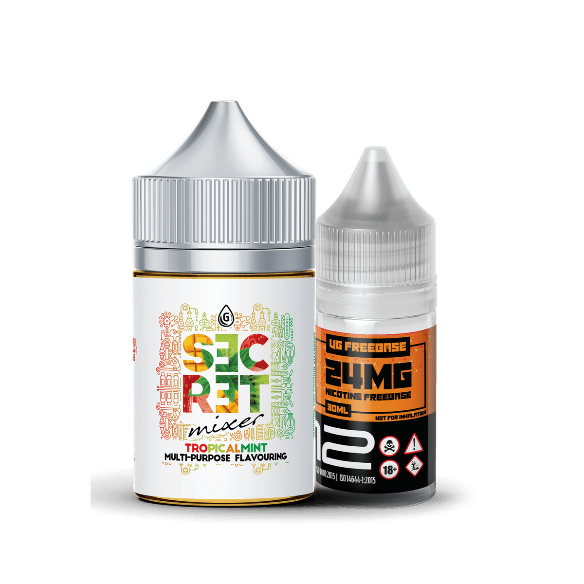 Secret Mix Tropical Mint 12mg Combo – Long Dog Trading